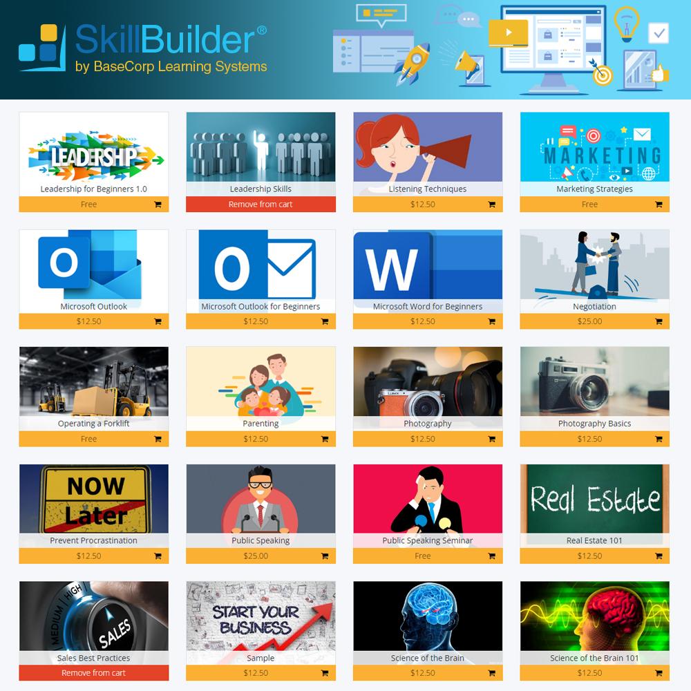 Cloud-based LMS - SkillBuilder Learning Management System (LMS)